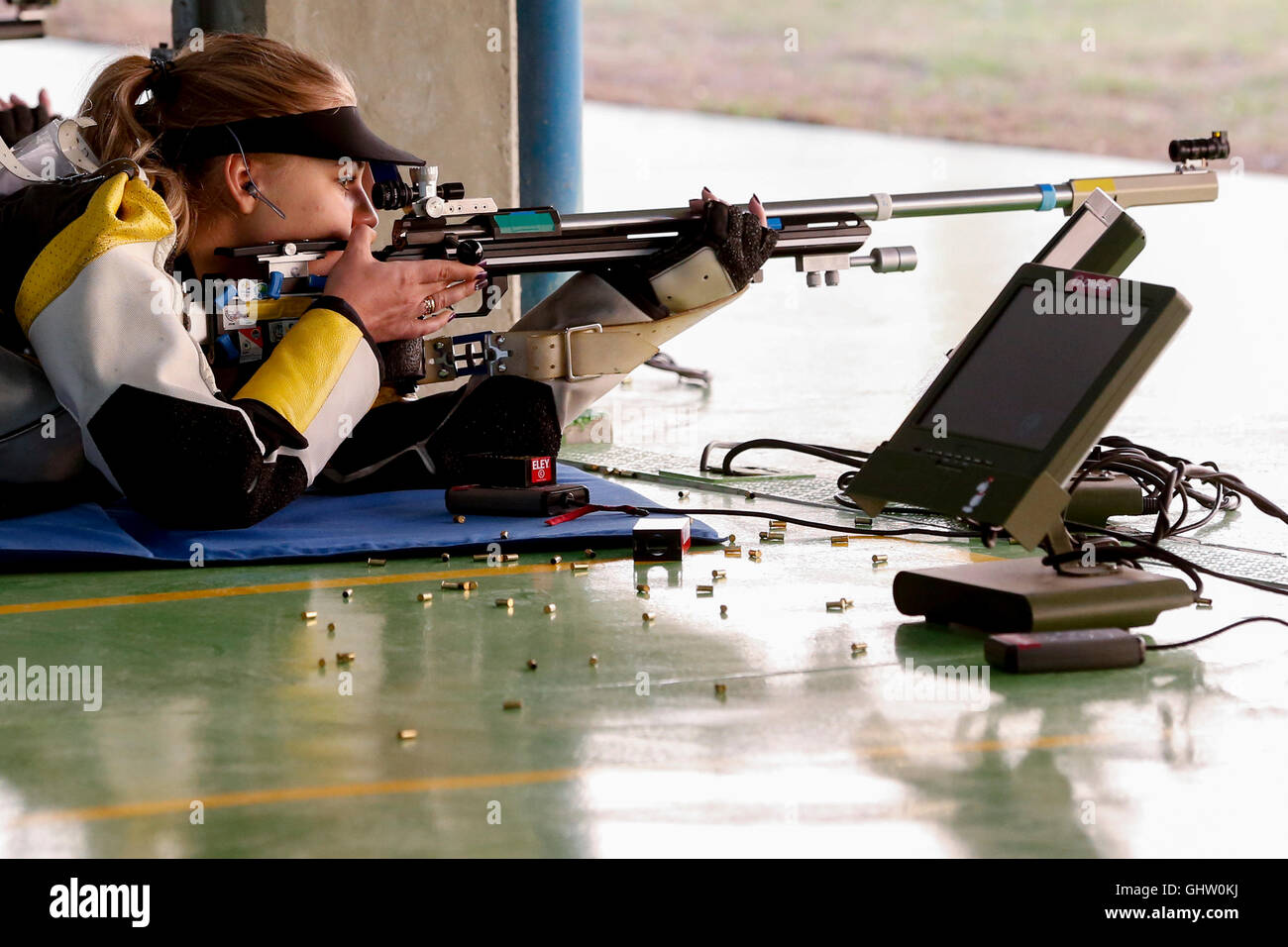 RIO DE JANEIRO, RJ - 11.08.2016: RIO 2016 OLYMPICS SHOOTING - Athletes ...