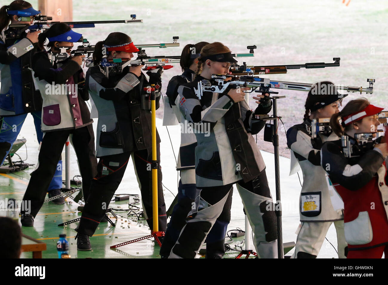 RIO DE JANEIRO, RJ - 11.08.2016: RIO 2016 OLYMPICS SHOOTING - Athletes ...