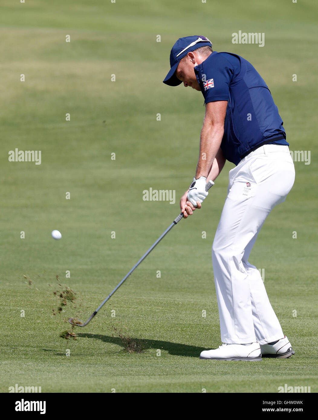 Rio de Janeiro, Brazil. 11th August, 2016. Rio Olympics Golf - Danny ...