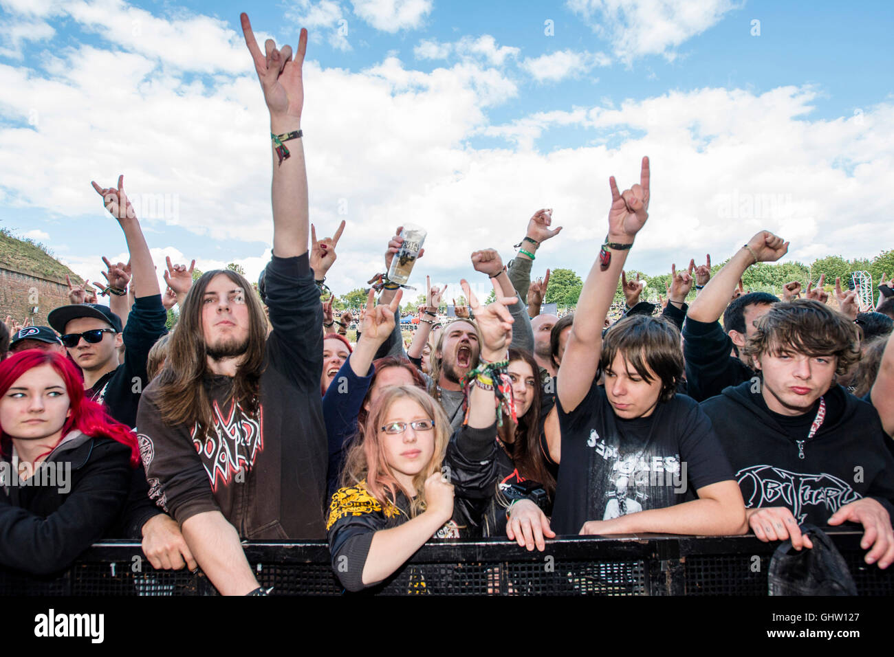 Josefov, Czech Republic. 11th Aug, 2016. Metal festival Brutal Assault ...