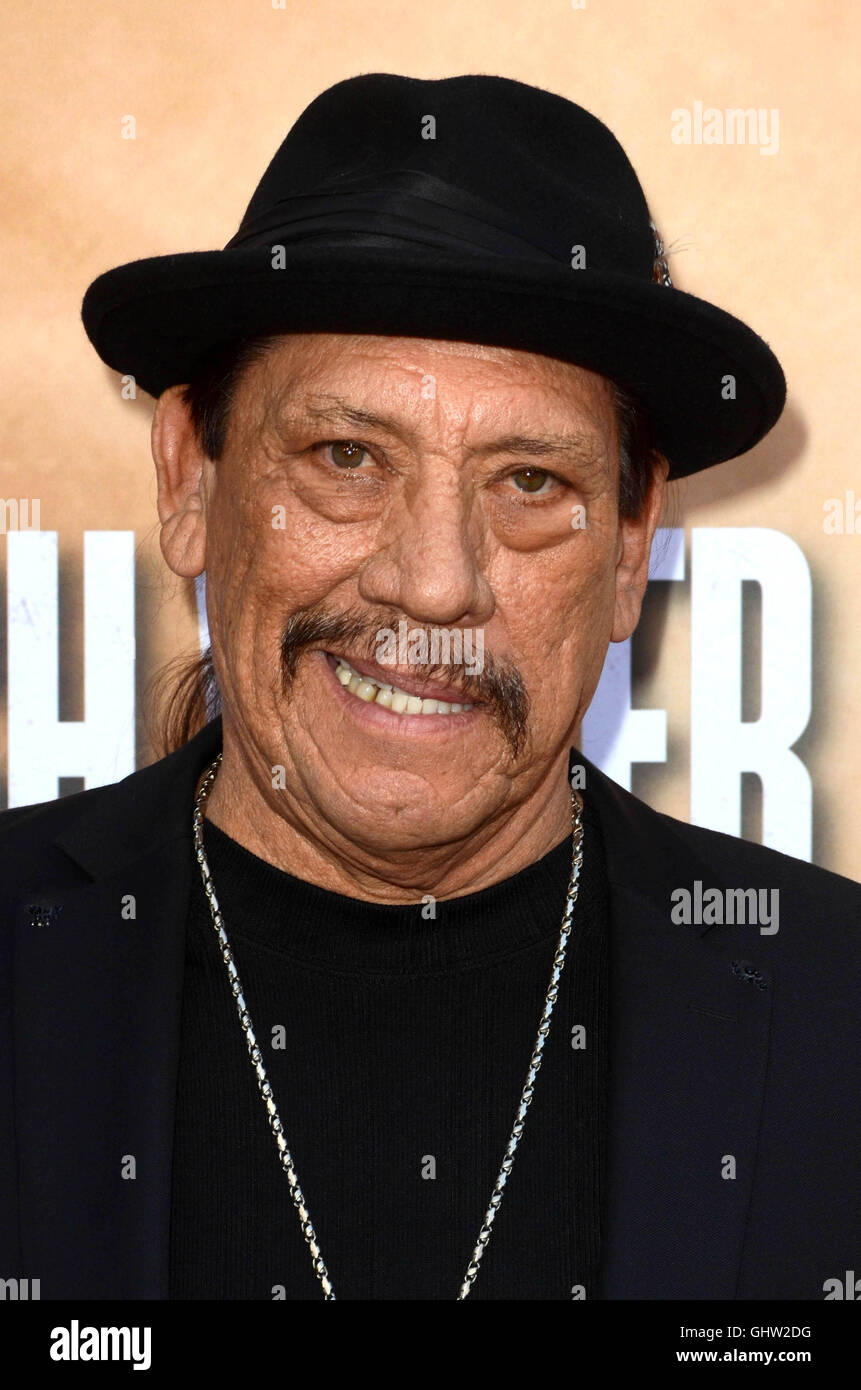 Hollywood, USA. 11th August, 2016. Danny Trejo at the "Hell or High ...