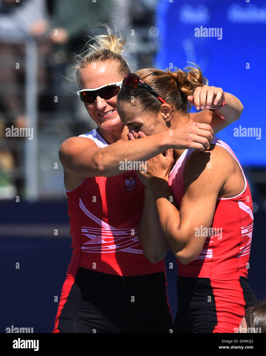 Rio De Janeiro, Brazil. 11th Aug, 2016. Gold medalists Poland's ...