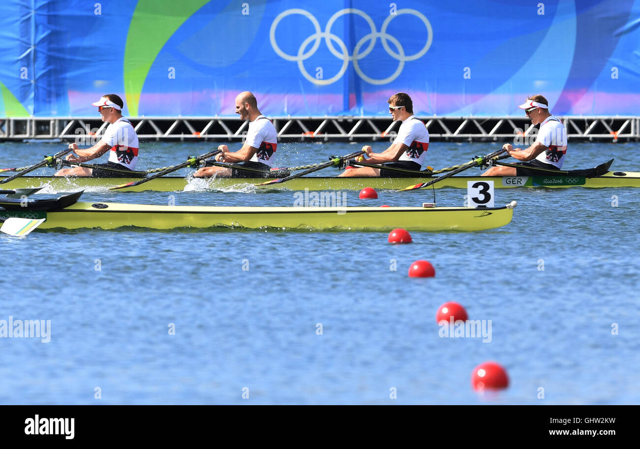 Rio De Janeiro, Brazil. 11th Aug, 2016. Germany's athletes compete ...