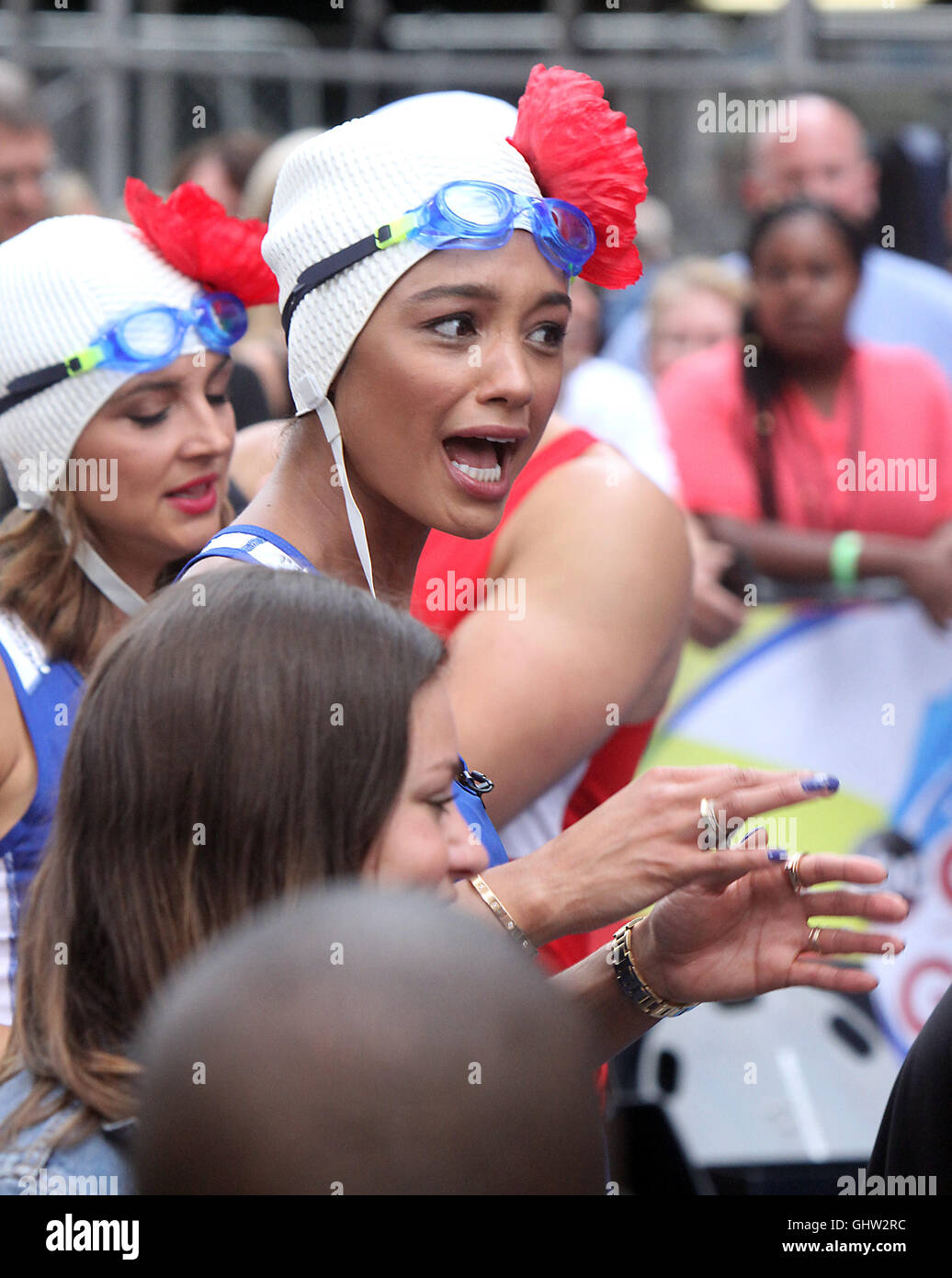 New York, USA. 11th August, 2016. Rachel Smith at Good Morning America ...