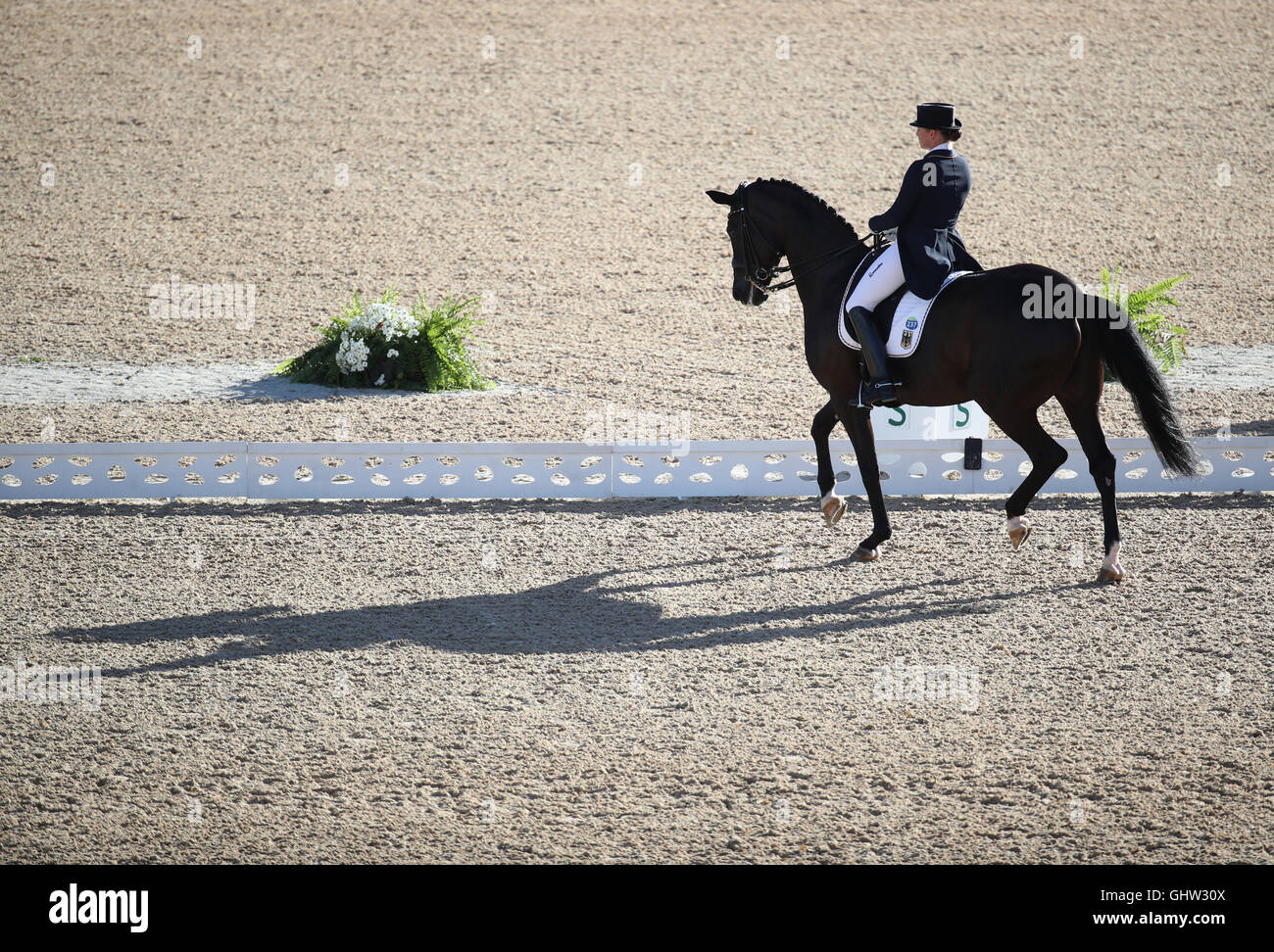 Rio de Janeiro, Brazil. 11th Aug, 2016. Isabell Werth of Germany rides ...