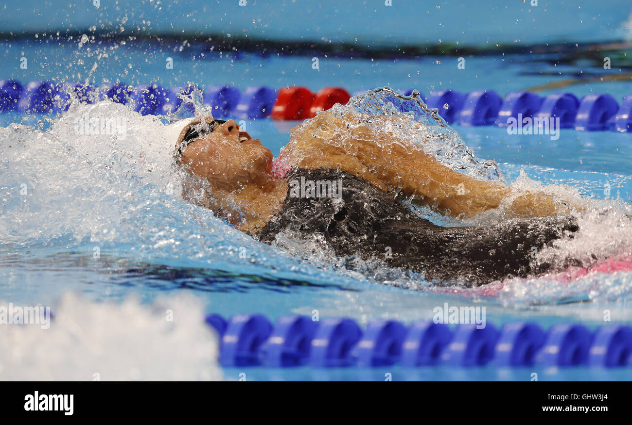 Rio De Janeiro, Brazil. 11th Aug, 2016. China's Liu Yaxin competes ...