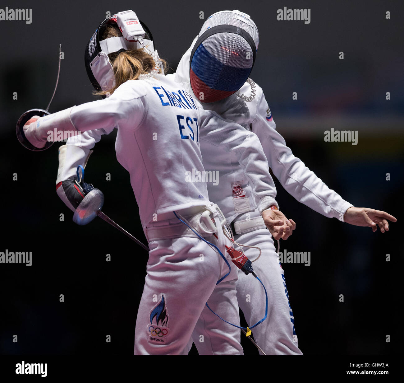 RIO DE JANEIRO, RJ - 11.08.2016: RIO 2016 OLYMPICS FENCING - Photo ...