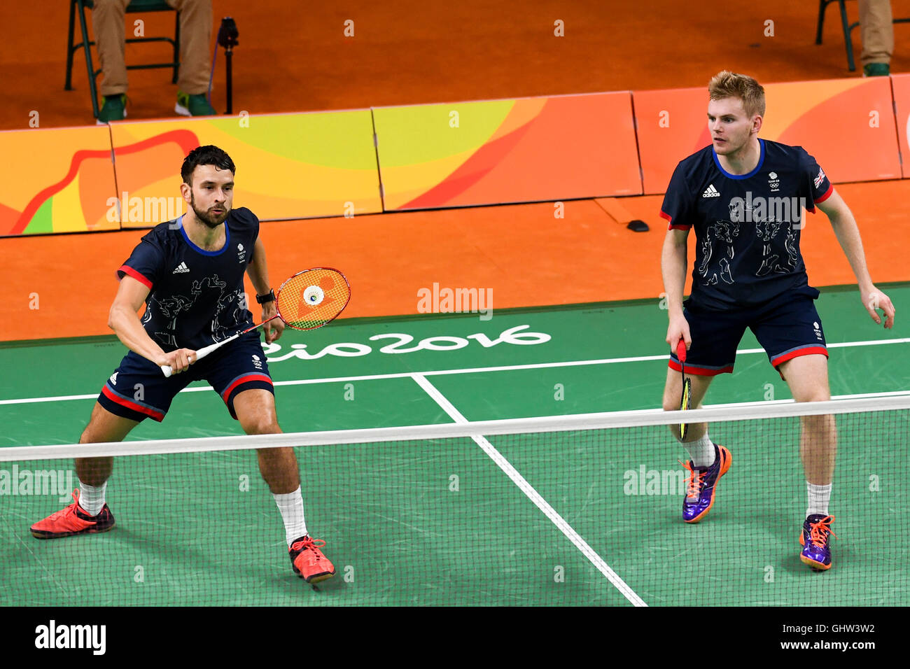 Rio de Janeiro, Brazil. 11th August, 2016. Badminton - Mathias BOE ...