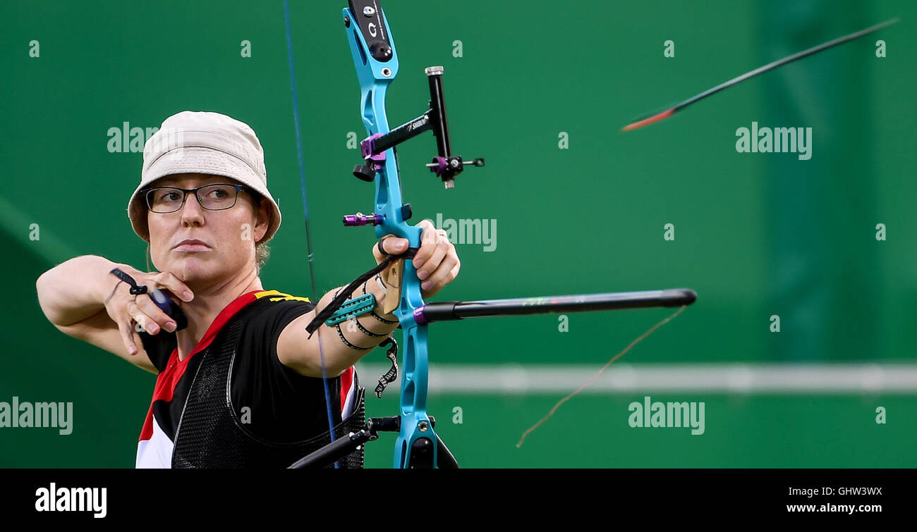 Rio De Janeiro, Brazil. 11th Aug, 2016. Germany's Lisa Unruh competes ...