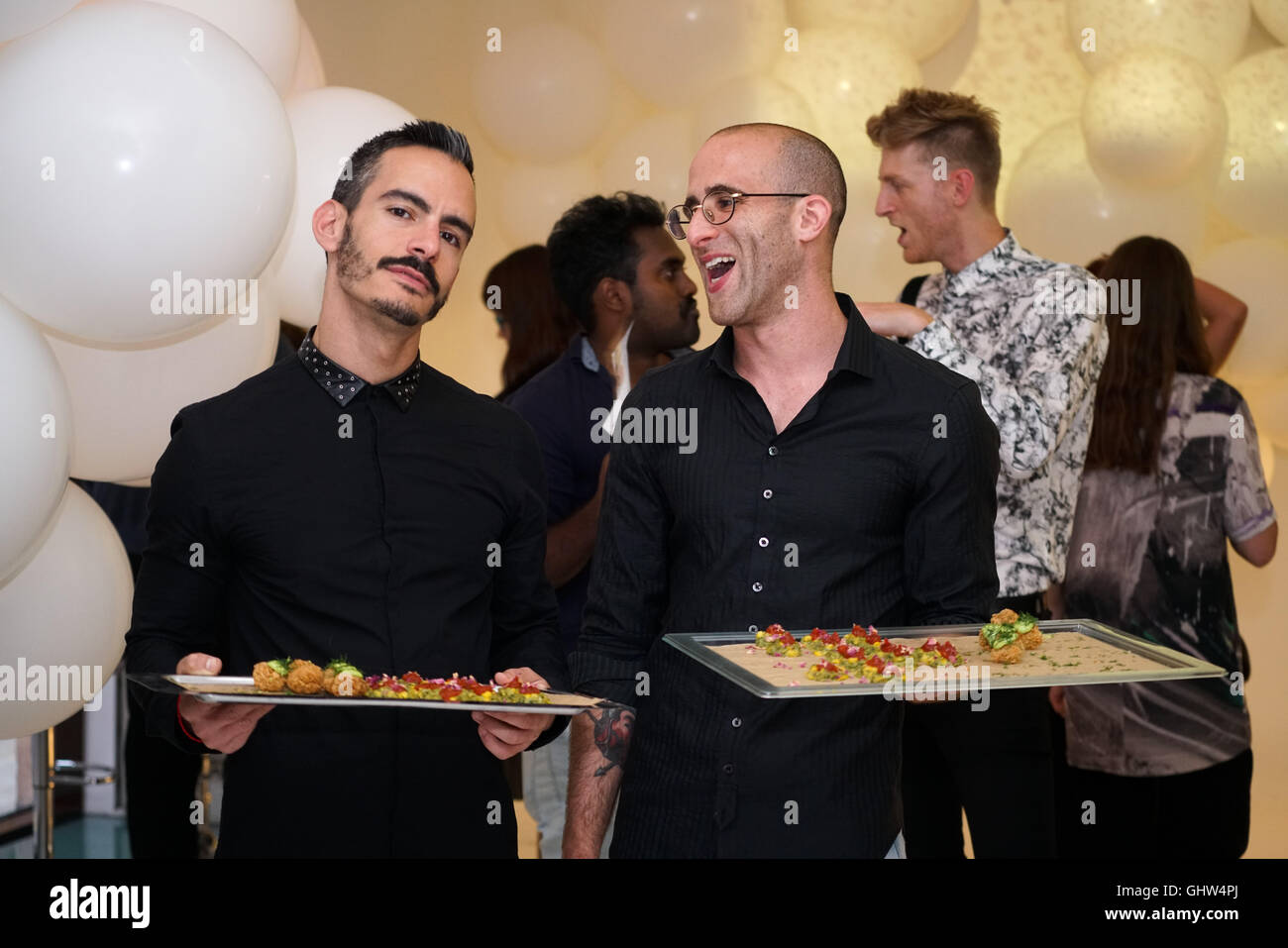 London, England, UK. 11th Aug, 2016. A hosts of guests blogger, fashion ...