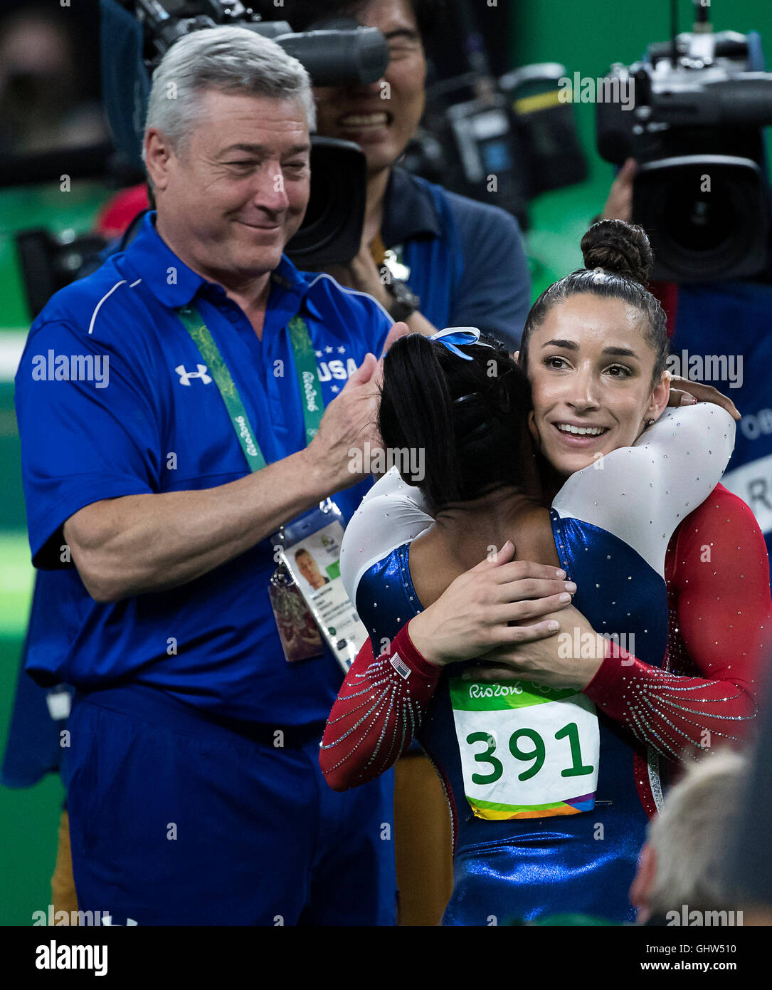 Rio de Janeiro, RJ, Brazil. 11th Aug, 2016. OLYMPICS GYMNASTICS : Gold ...