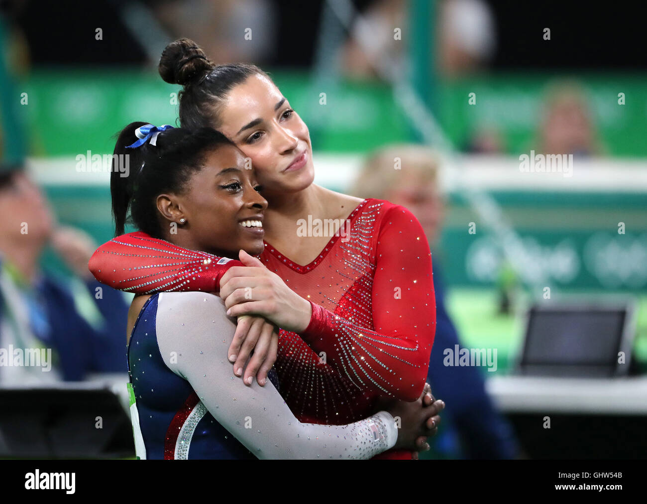 Rio De Janeiro, RJ, Brazil. 11th Aug, 2016. USA's Simone Biles won the ...