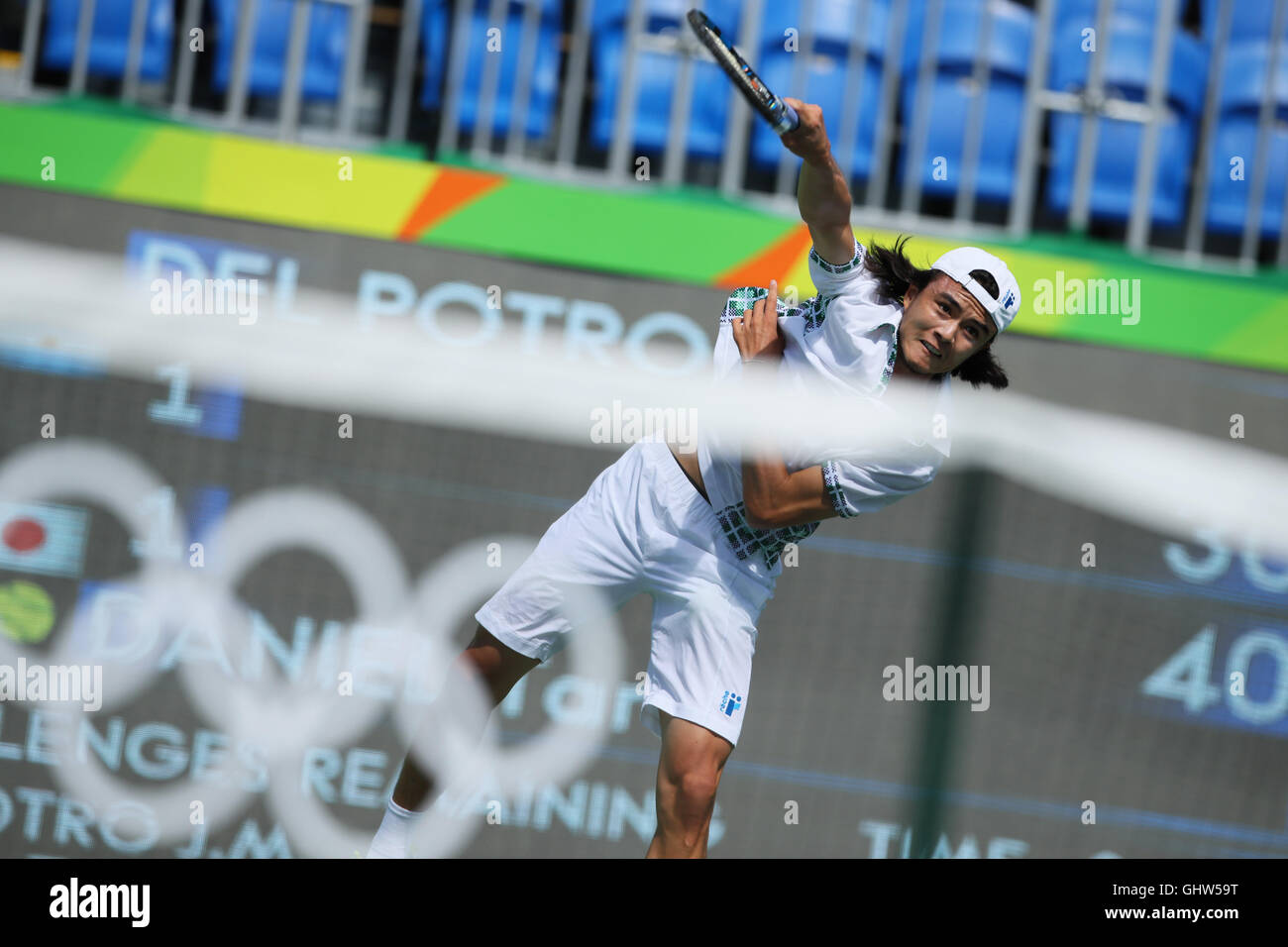 Rio de Janeiro, Brazil. 11th Aug, 2016. Taro Daniel (JPN) Tennis : Men ...