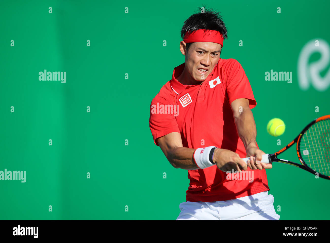 Rio de Janeiro, Brazil. 11th Aug, 2016. Kei Nishikori (JPN) Tennis ...