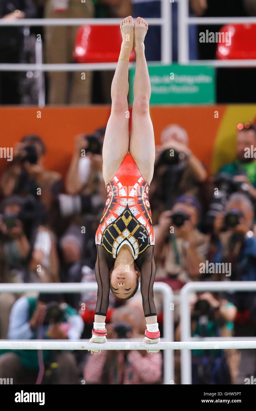 Rio de Janeiro, Brazil. 11th Aug, 2016. Asuka Teramoto (JPN) Artistic ...