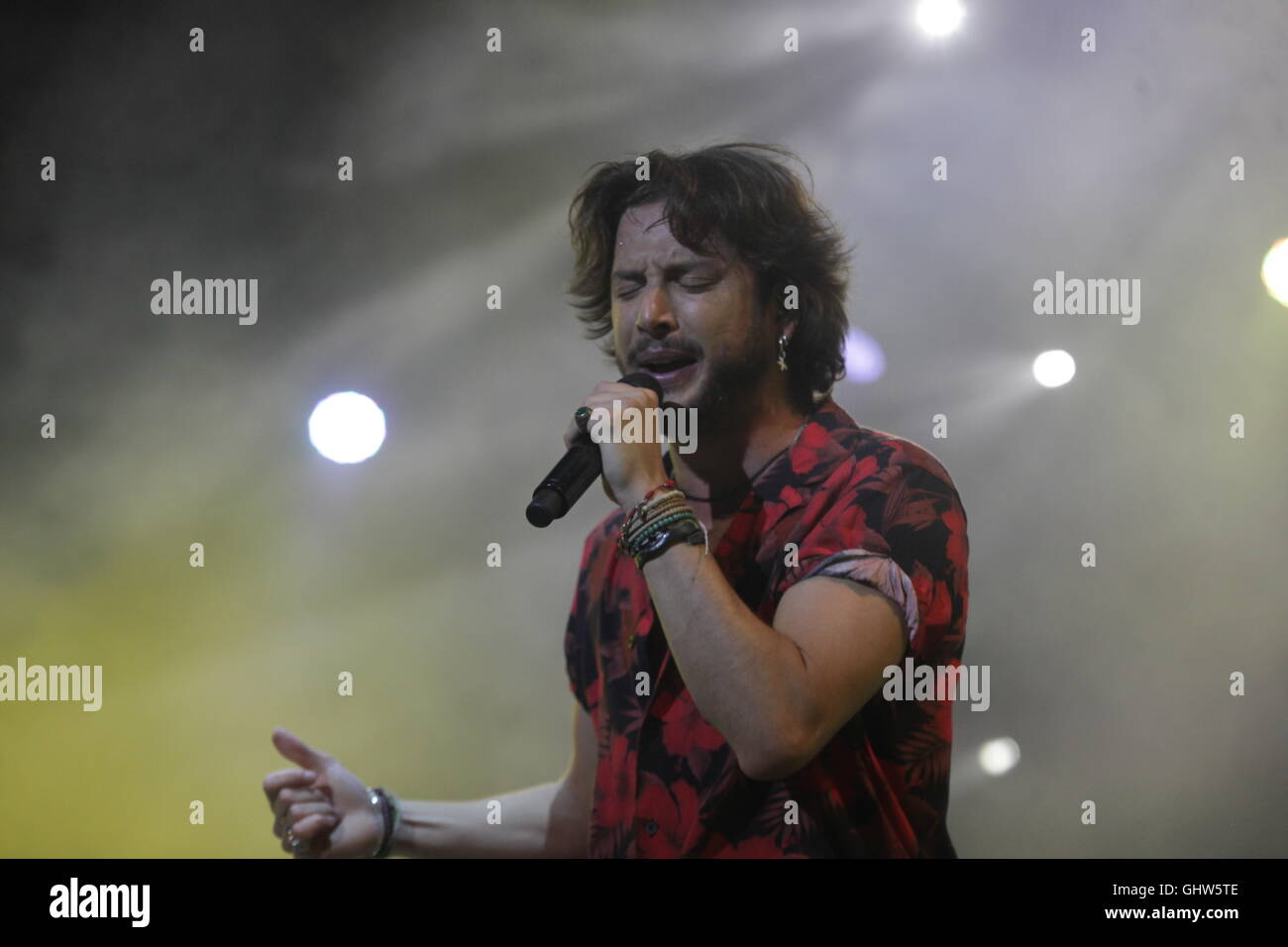 Sao Paulo, Brazil. 11th August, 2016. August 11, 2016 - The singer ...