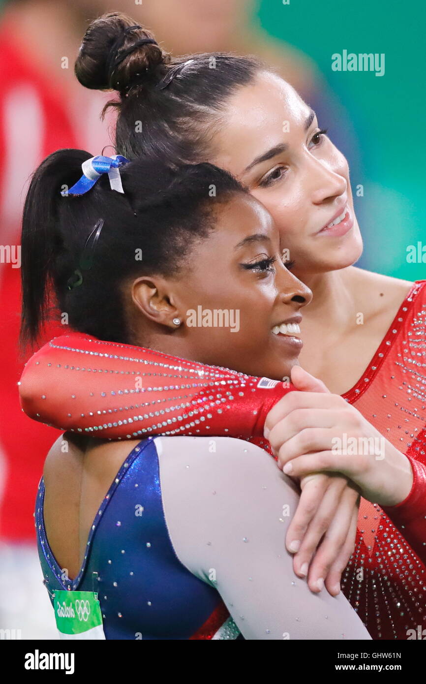 Simone Biles Rio Floor Exercise High Resolution Stock Photography and ...