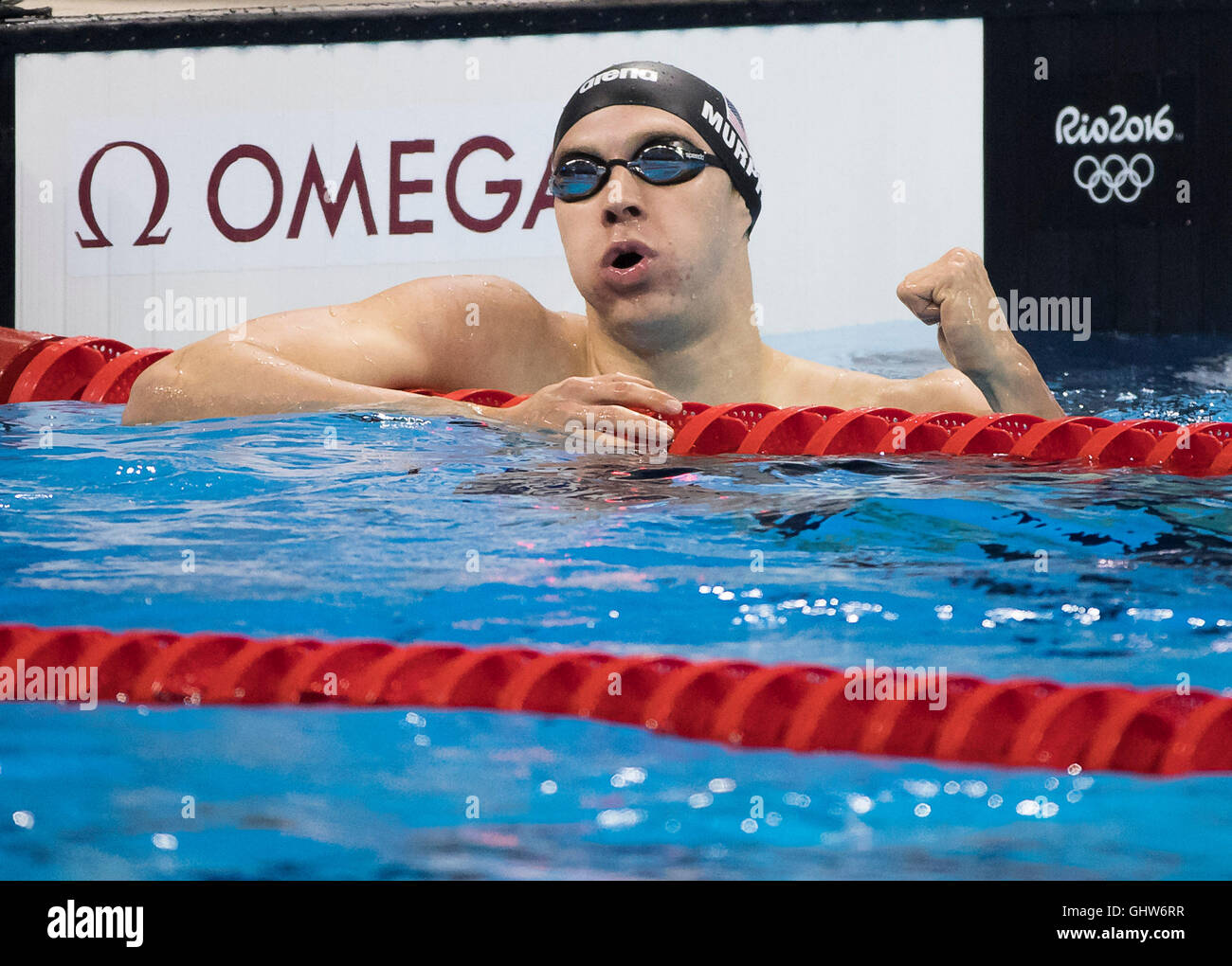 Rio de Janeiro, RJ, Brazil. 11th Aug, 2016. OLYMPICS SWIMMING: Ryan ...