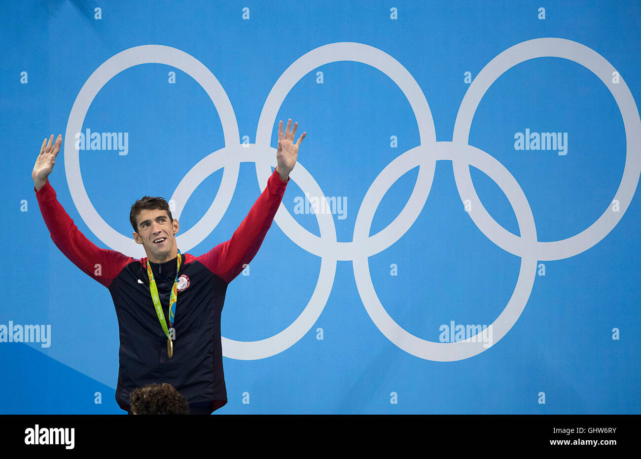 Michael phelps olympic medal hi-res stock photography and images - Alamy