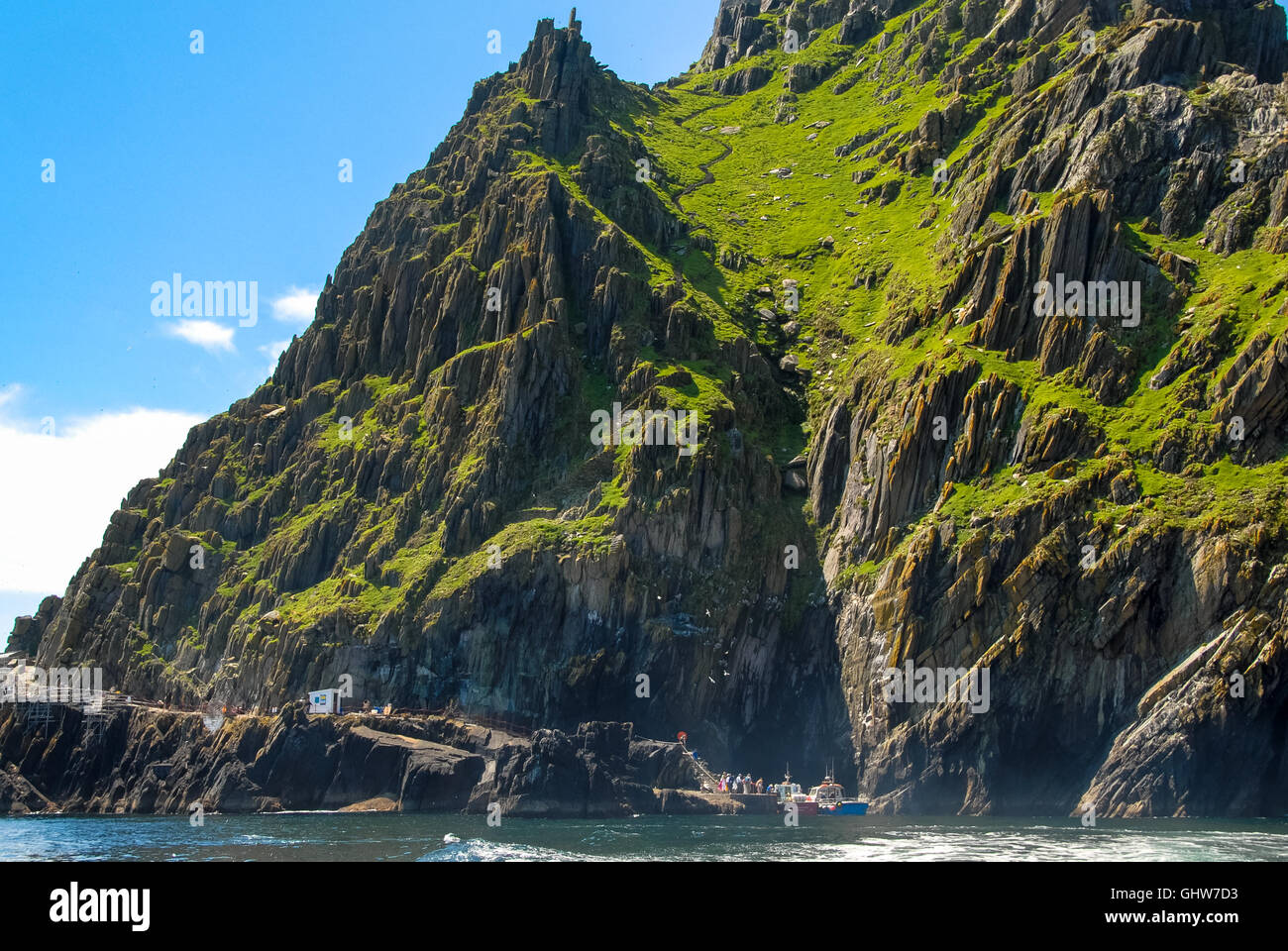 skellig michael ireland Stock Photo - Alamy