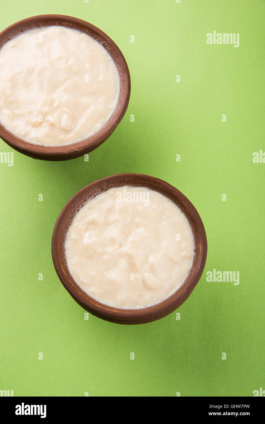 Curd with mud pot hi-res stock photography and images - Alamy