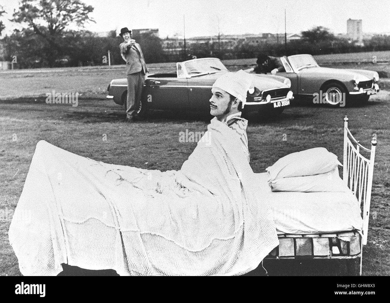 Monty pythons now something completely Black and White Stock Photos ...