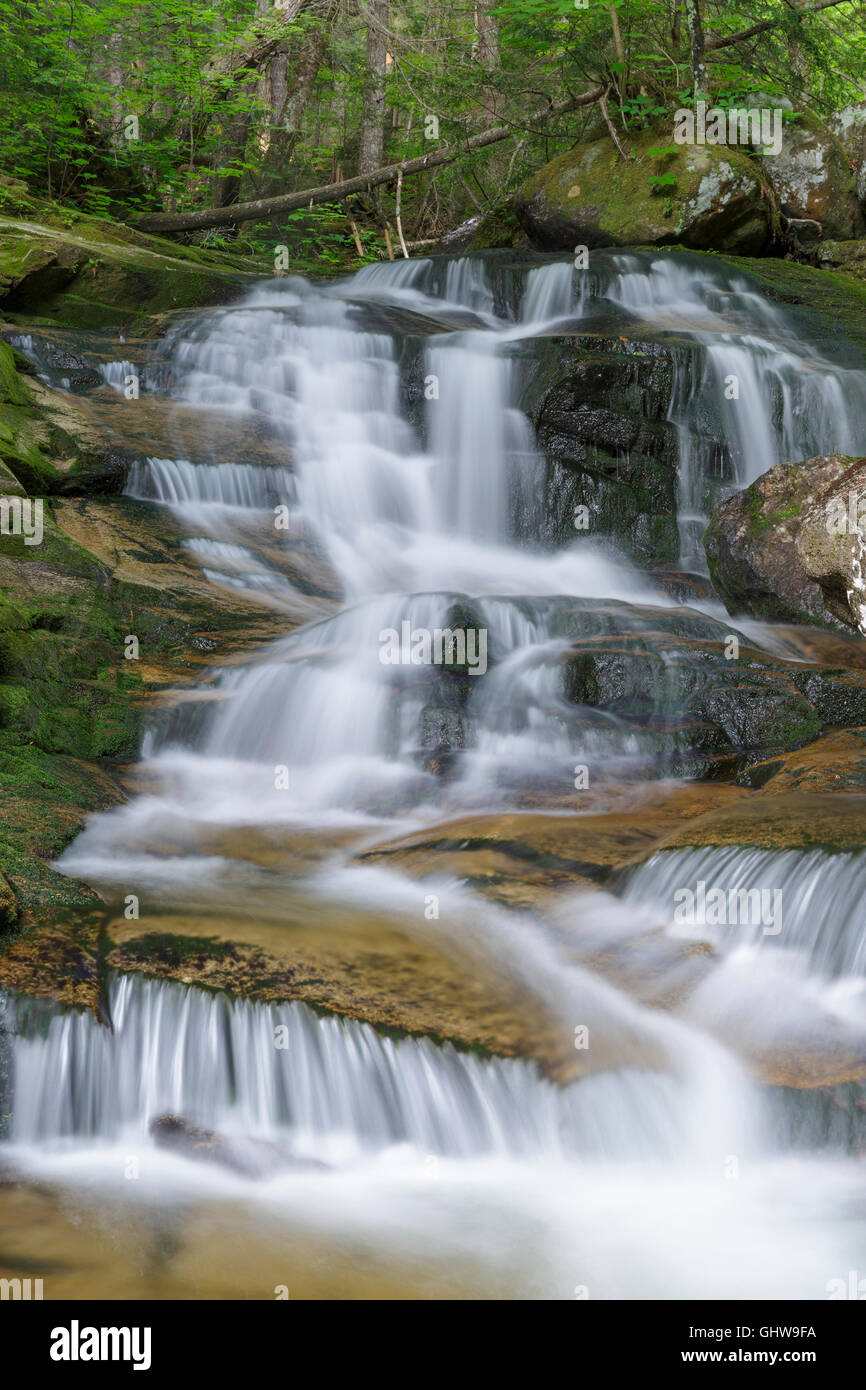 Upper Salroc Falls on Snyder Brook in Randolph, New Hampshire during ...