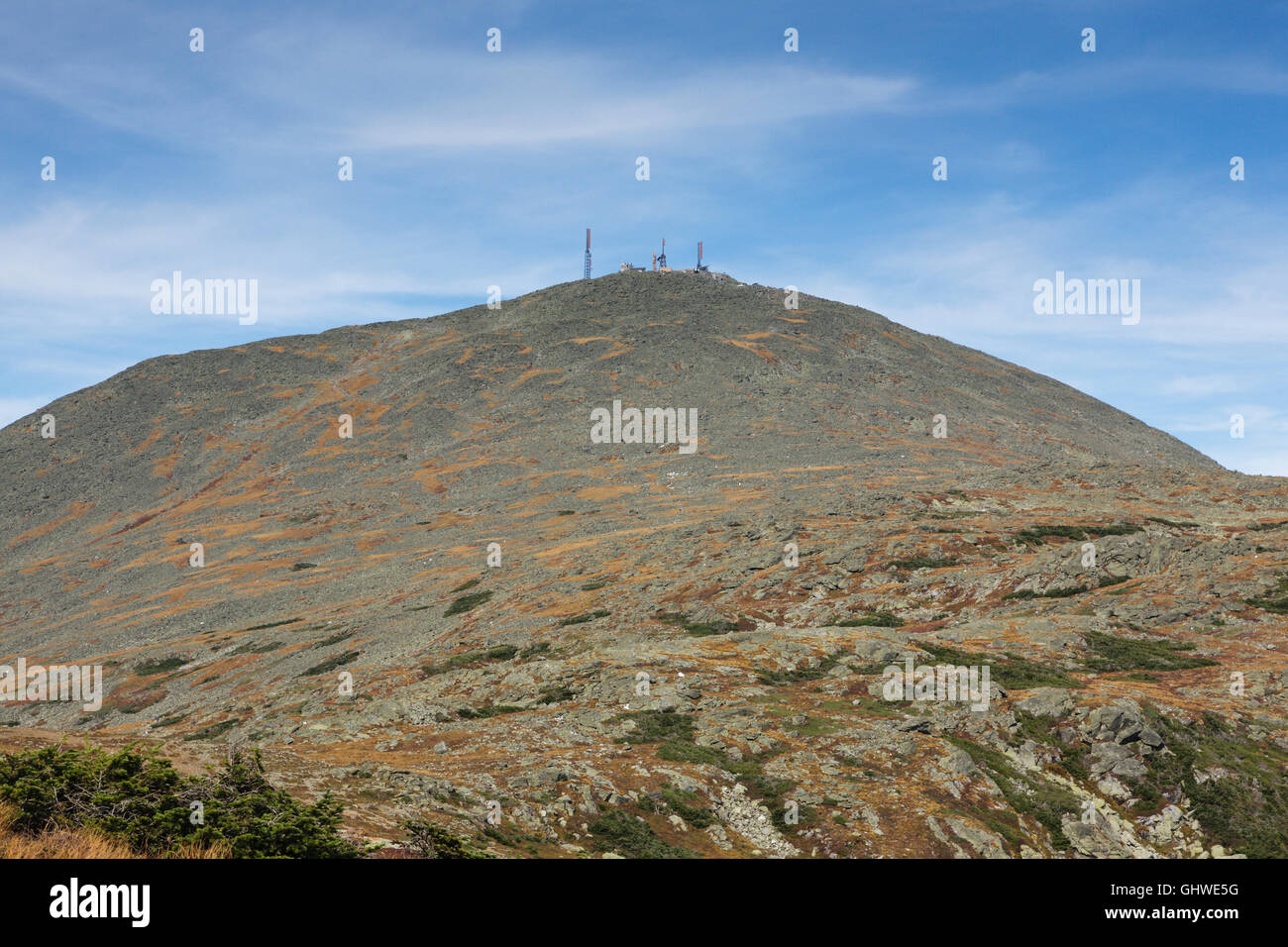 Mount Washington from the Appalachian Trail (Crawford Path) in the ...