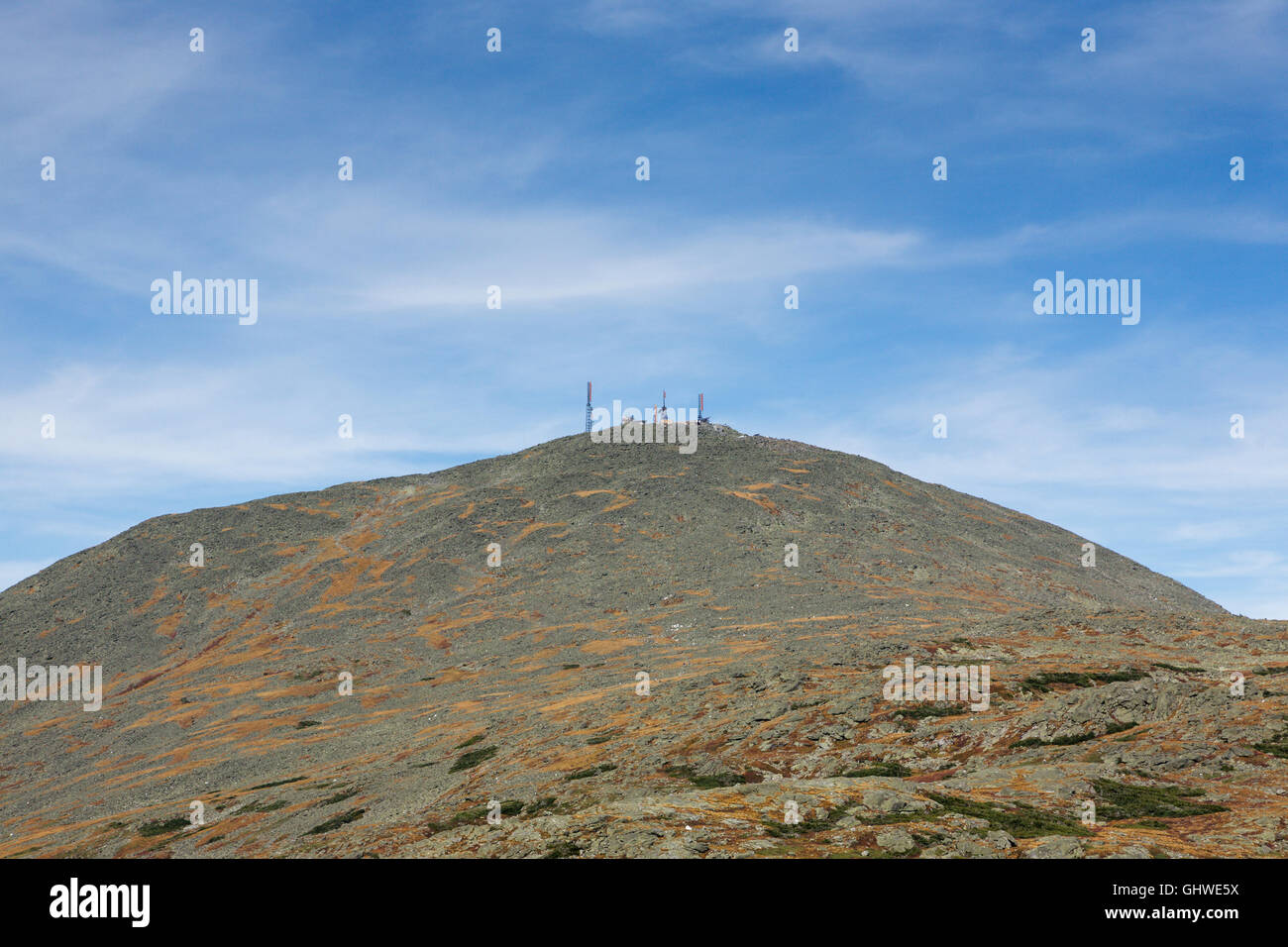 Mount Washington from the Appalachian Trail (Crawford Path) in the ...