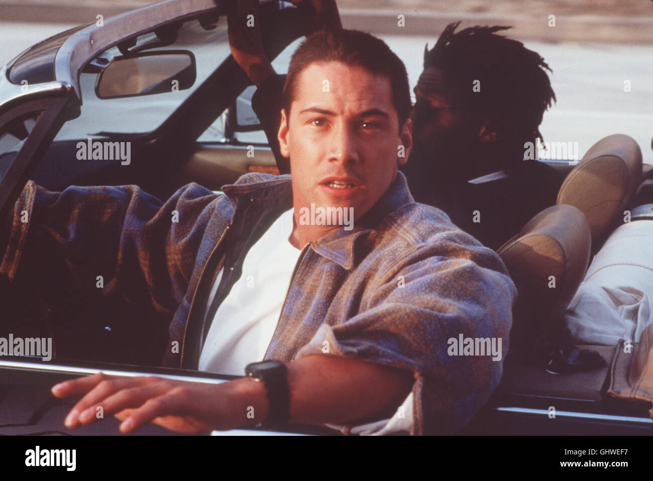 SPEED- Jack (Szene mit KEANU REEVES) gelangt durch eine waghalsige ...