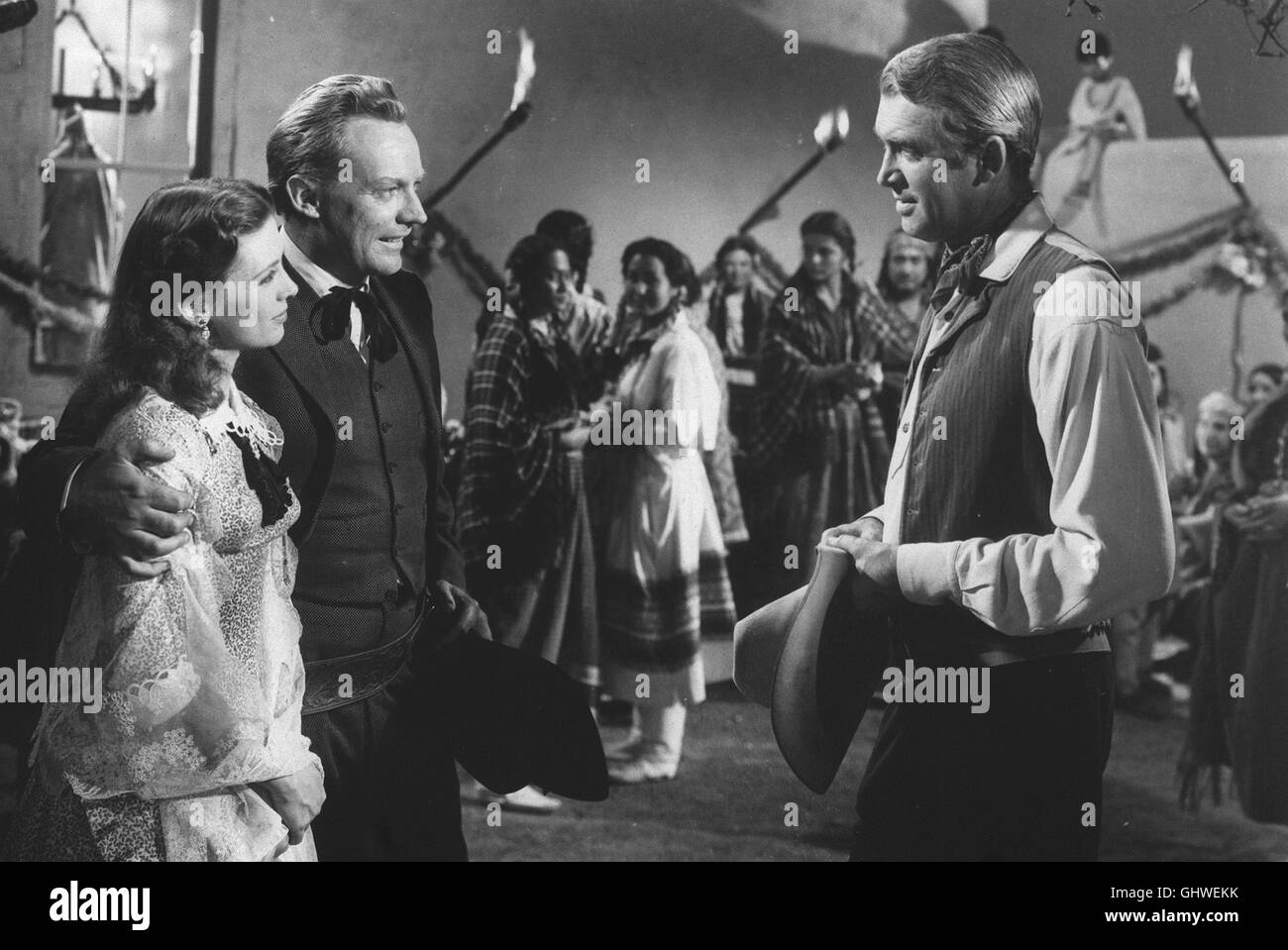 DER MANN AUS LARAMIE- CATHY O'DONNELL (Barbara Waggoman) ARTHUR KENNEDY ...