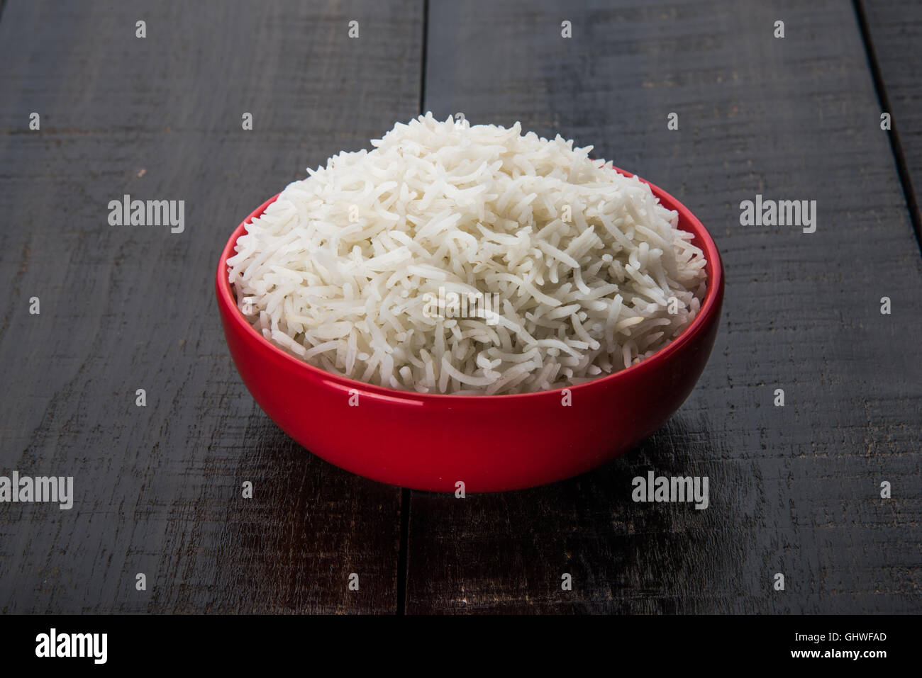 basmati rice in a brass bowl, cooked basmati rice, cooked plain rice ...