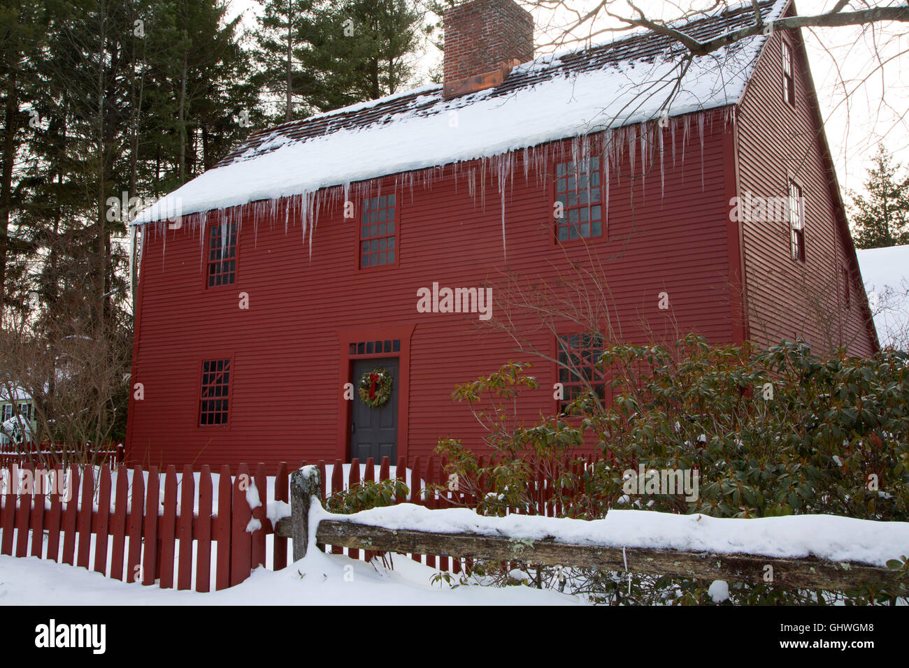 Noah Webster House, West Hartford, Connecticut Stock Photo - Alamy