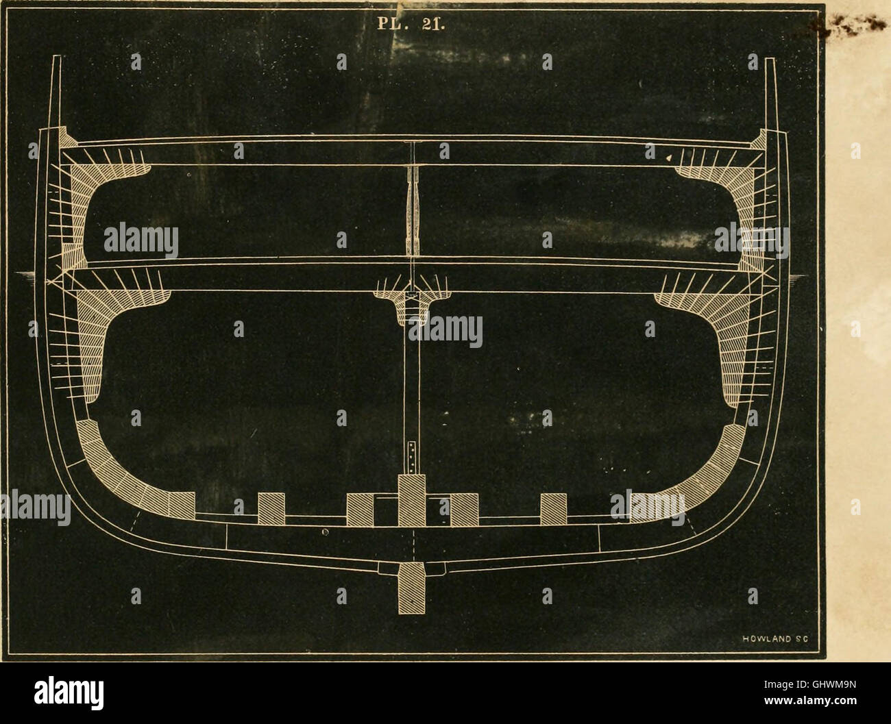 A comprehensive 1852 treatise on marine and naval architecture ...