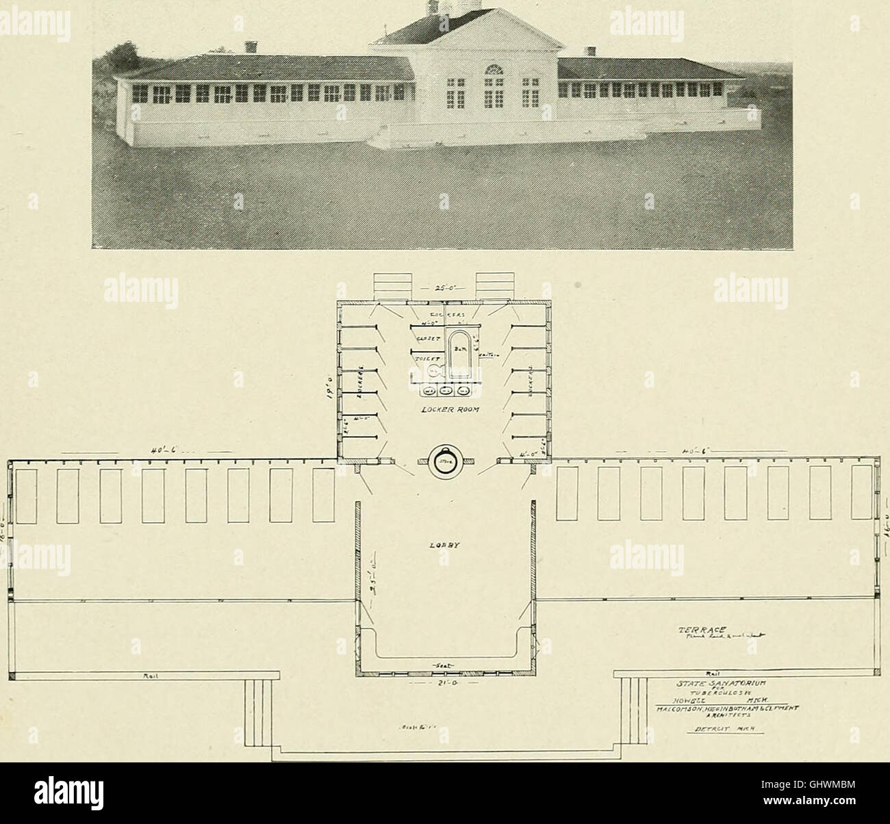 'Tuberculosis Hospital and Sanatorium Construction' (1911) outlines the ...