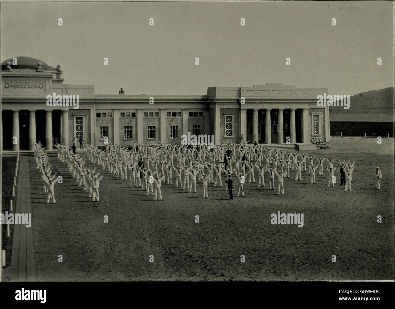 U.S. Naval Training Station, established 1899, Yerba Buena Island, San ...