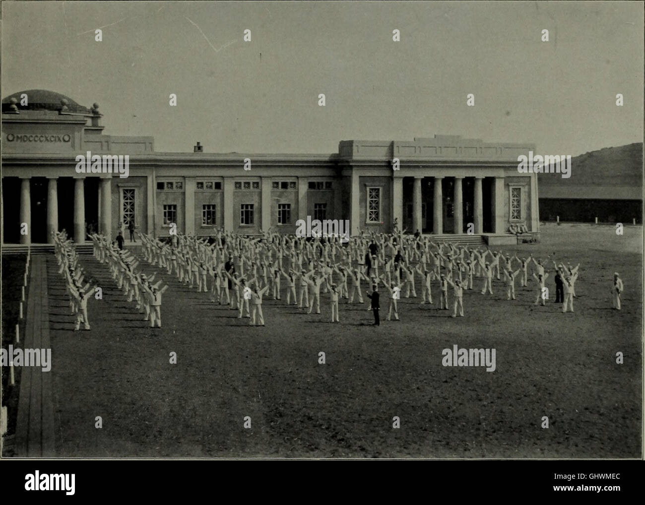 An image from the U.S. Naval Training Station, established in 1899 on ...