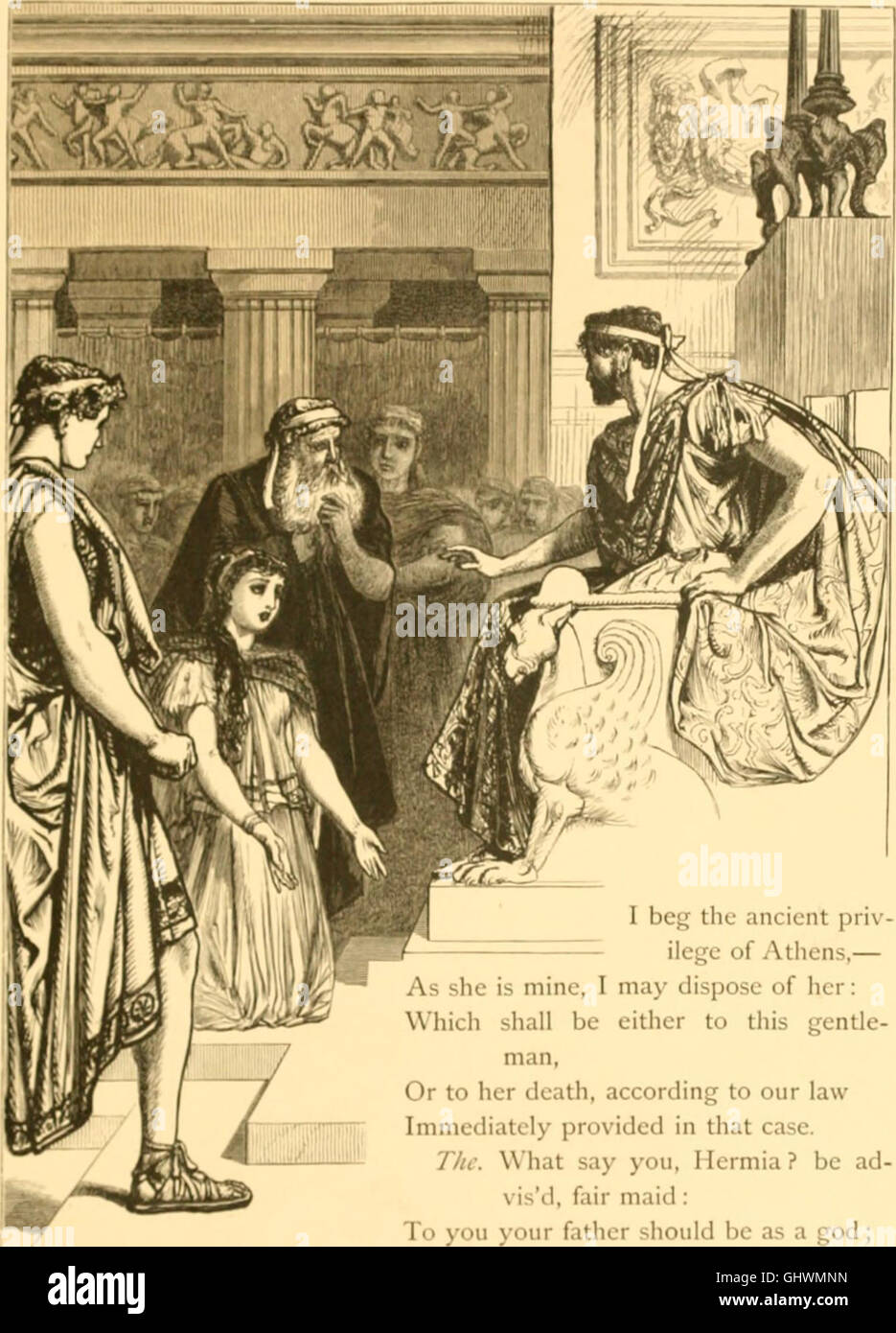 An 1874 edition of Shakespeare's 'A Midsummer Night's Dream,' a comedy ...