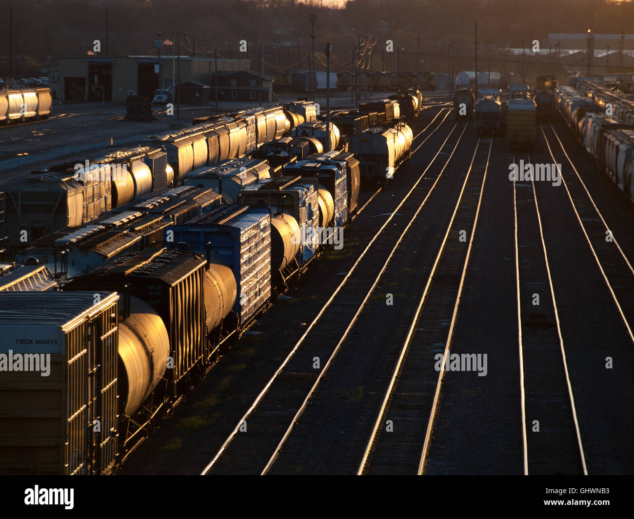 Railroad switch building hi-res stock photography and images - Alamy