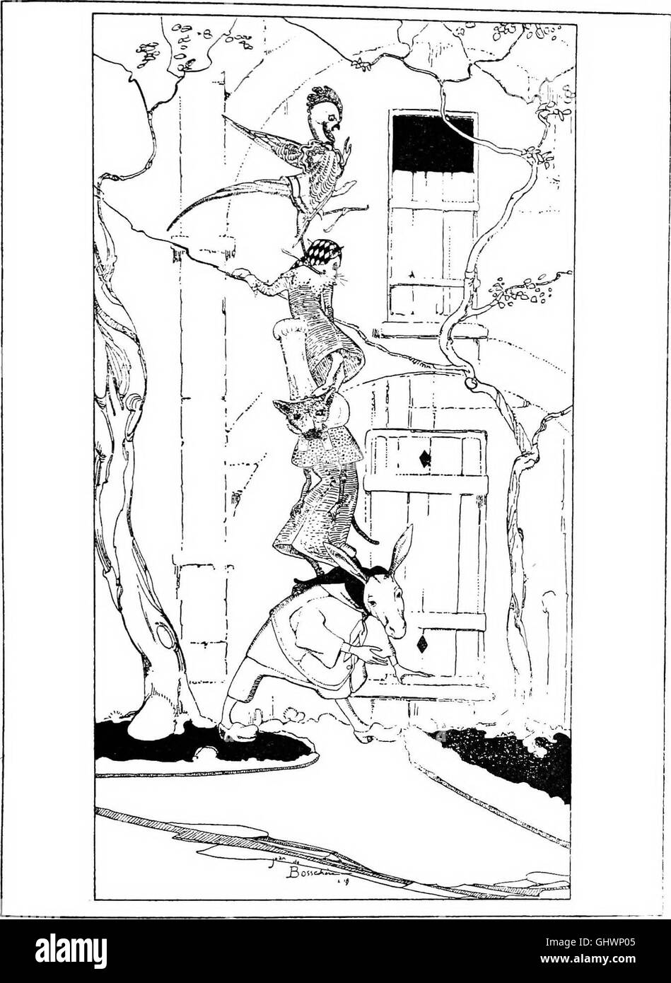 'Beasts and Men' (1918) is a work that explores the relationships ...