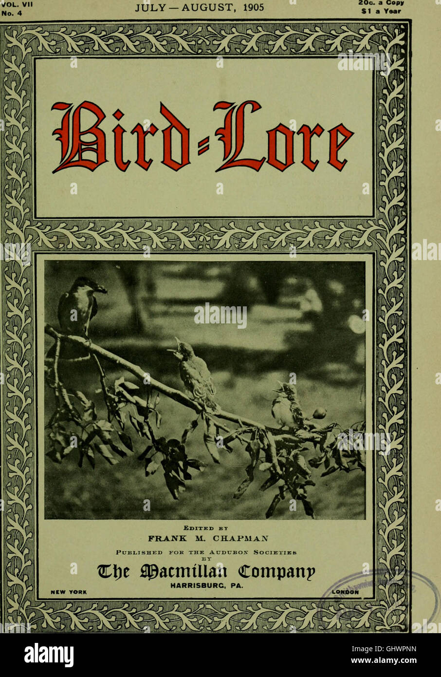 Bird lore (1905 Stock Photo - Alamy