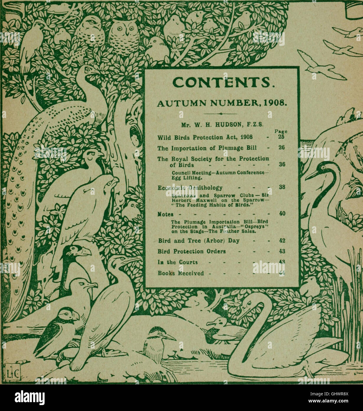'Bird Notes and News' (1908) provides updates and observations on bird ...