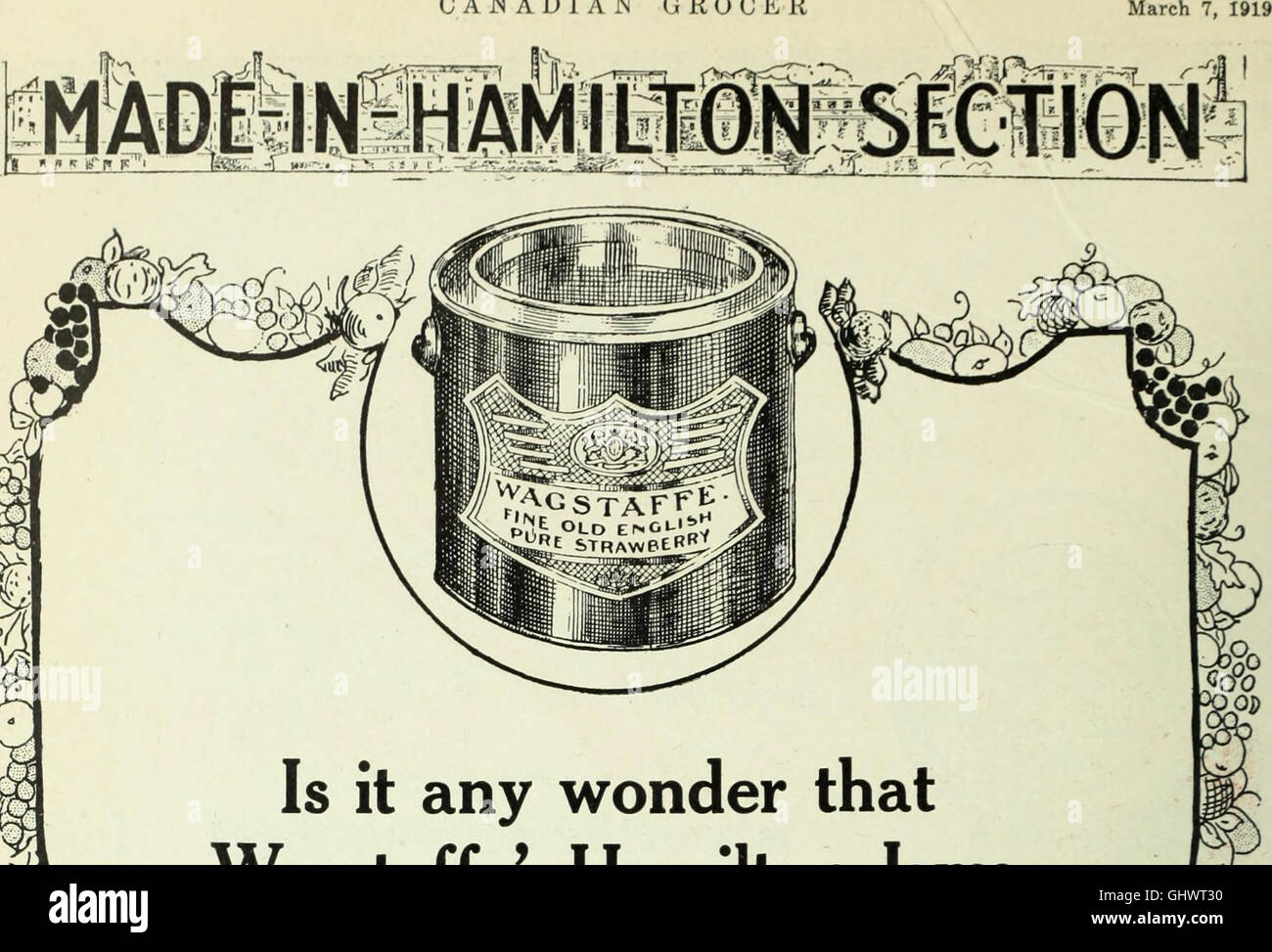 The 1919 edition of 'Canadian Grocer' provides insights into the ...