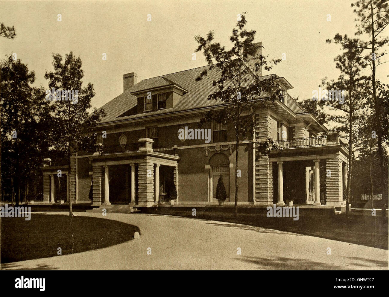 *American Homes and Gardens* (1907) explores the design and decoration ...