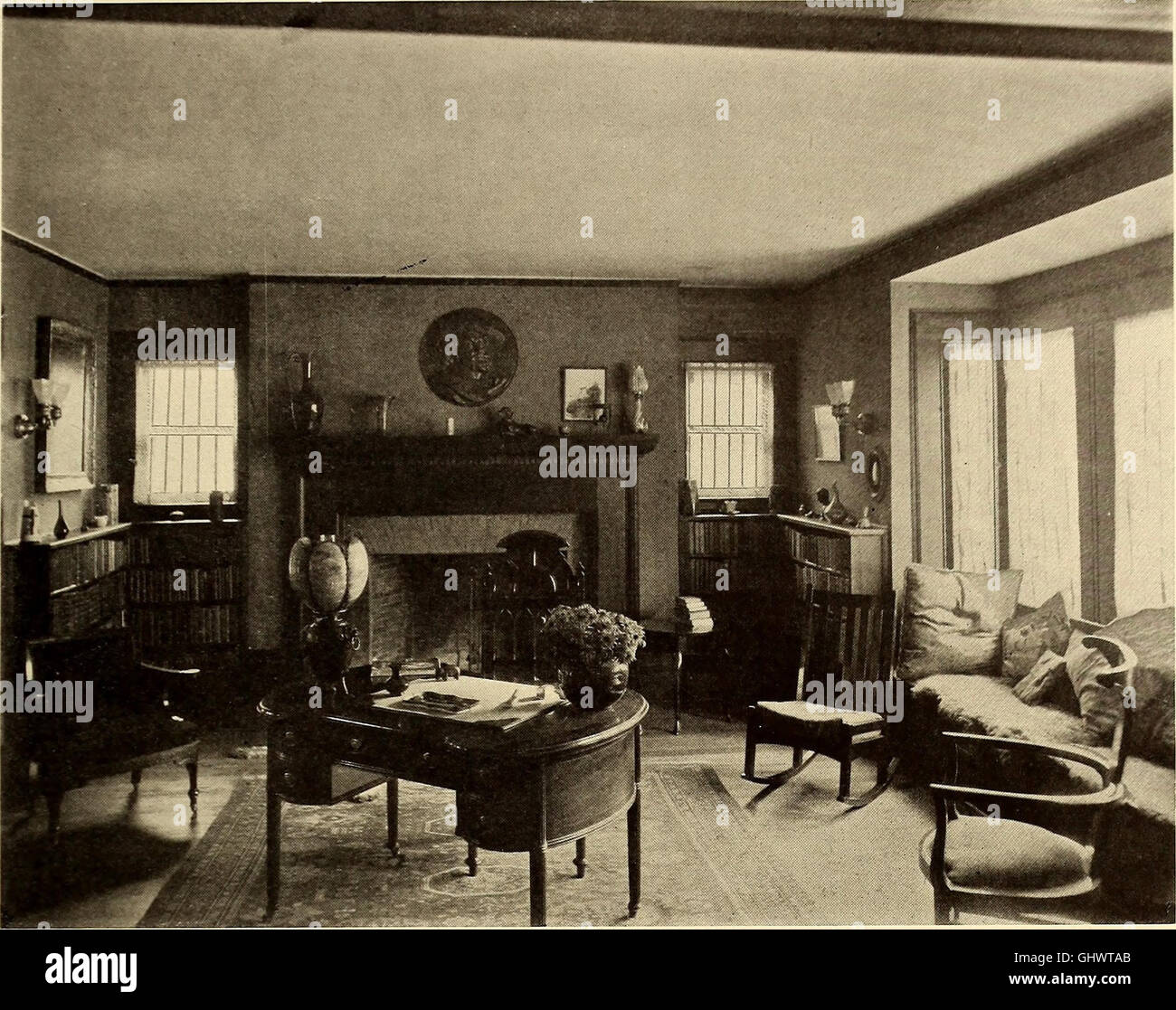 *American Homes and Gardens* (1908) showcases various home and garden ...