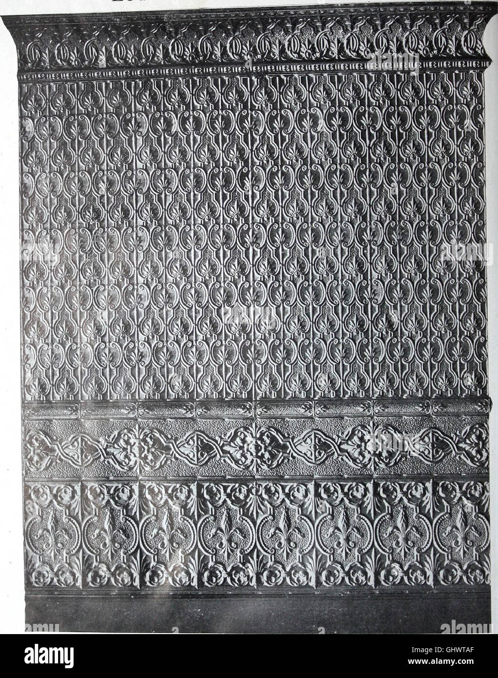 This 1900 catalogue showcases designs and materials for ceilings and ...