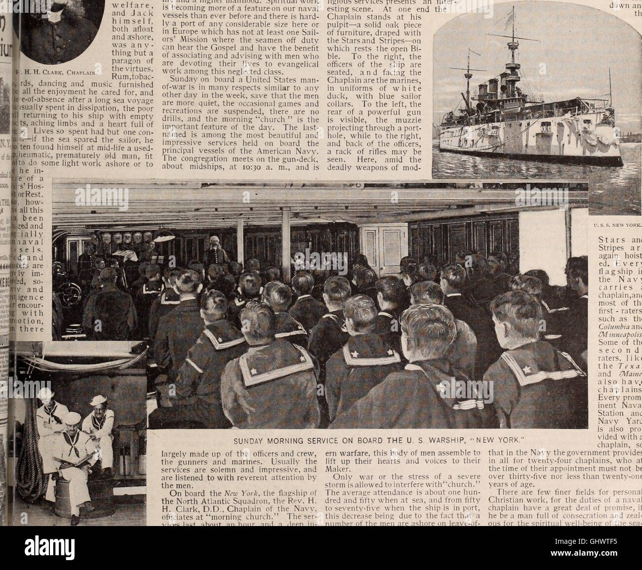 A 1896 publication of 'Christian Herald,' addressing religious topics ...