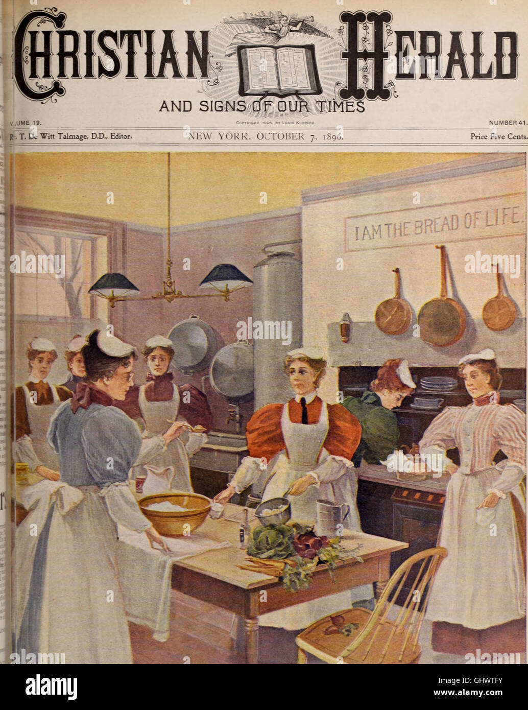 Christian herald and signs of our times (1896 Stock Photo - Alamy