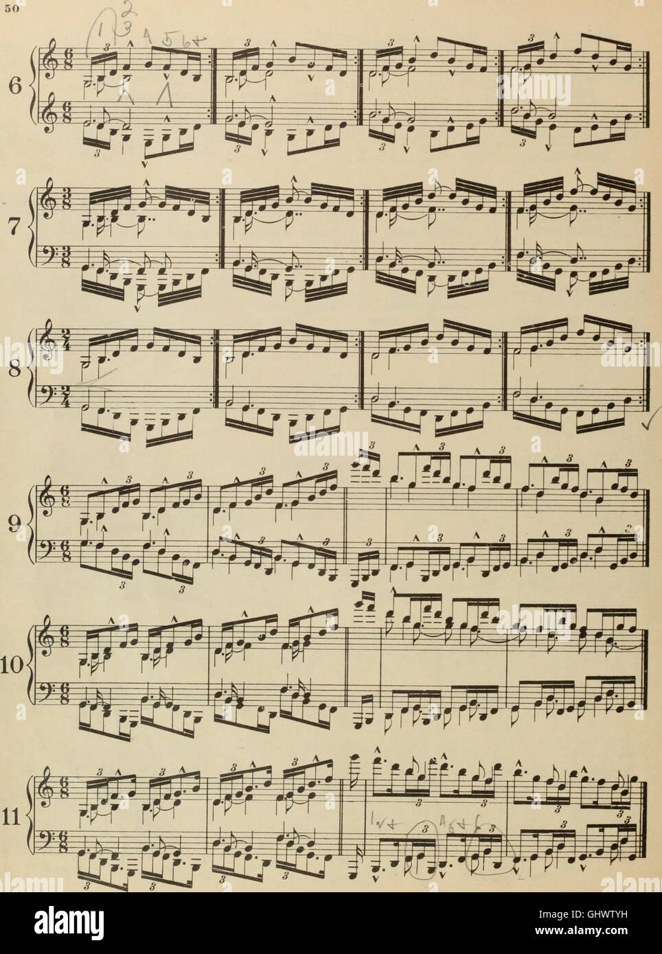 This instructional book on piano technique provides exercises for ...