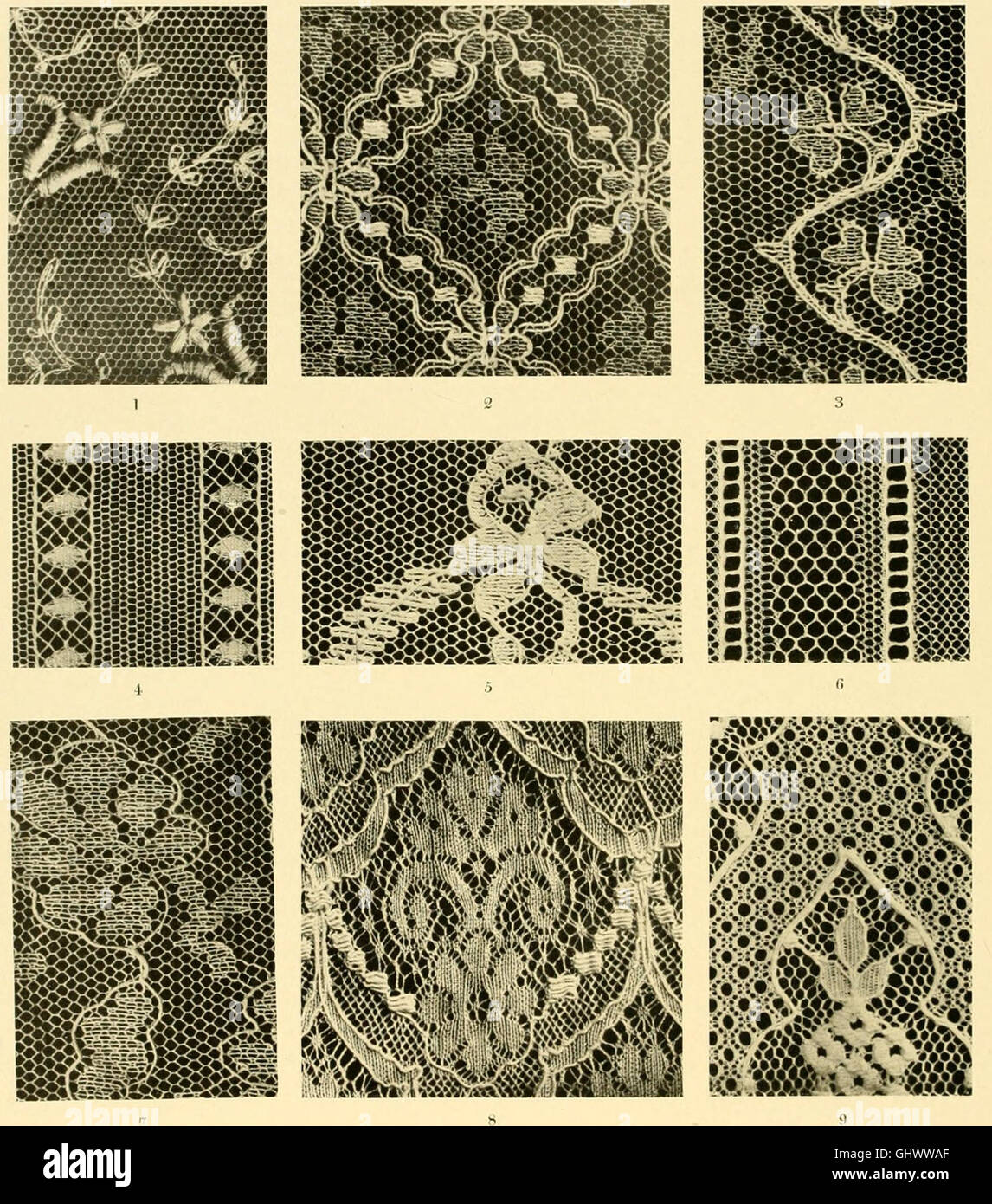 'Decorative Textiles' is an illustrated guide showcasing various fabric ...